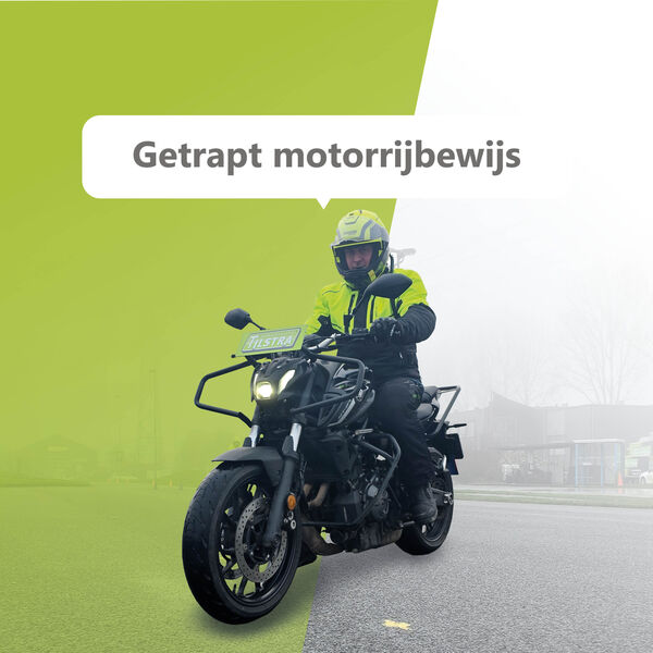Getrapt Motorrijbewijs A1, A2 & A | Praktijkexamens | Tilstra